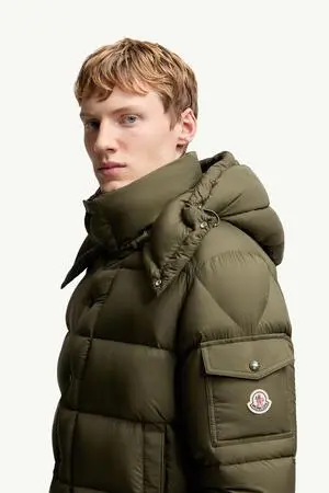 Moncler Maya 70 Hooded Down Jacket - Green