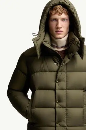 Moncler Maya 70 Hooded Down Jacket - Green