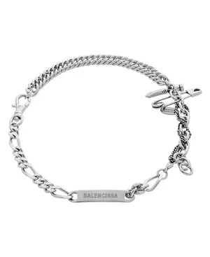 Balenciaga Diy Necklace - Silver