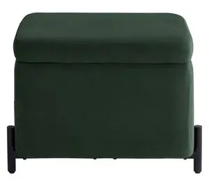 STUDIO LIVING Kelsey Small Storage Ottoman - One-color