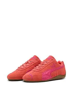 Pink Logo Sneakers For Women