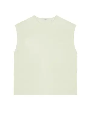 AGOLDE Leonard Sleeveless Tee - Mint