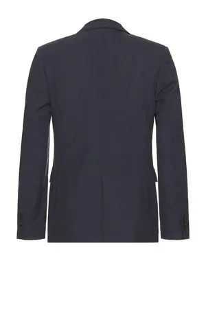 Givenchy Notch Lapel Jacket In Navy