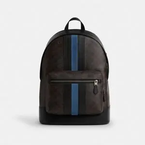 COACH Signature Canvas Backpacks
