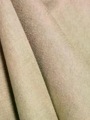 Max Mara Embroidered-logo Cashmere Scarf - Neutrals