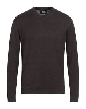 Alpha Studio Long Sleeve Knitwear For Men