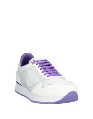 Emporio Armani Textile Fibers Sneakers - White