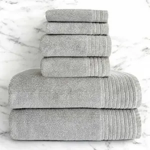 BEDVOYAGE Viscose Odor & Mildew Resistant Spa Towel Collection - Stone