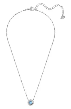 SWAROVSKI Una Crystal Pendant Necklace - Blue