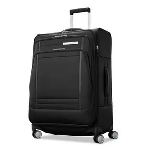 SAMSONITE Uplift Checked-medium 25-inch Expandable Spinner - Black
