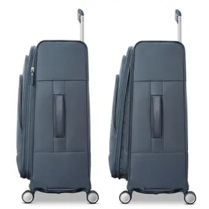 SAMSONITE Uplift Checked-medium 25-inch Expandable Spinner - Black