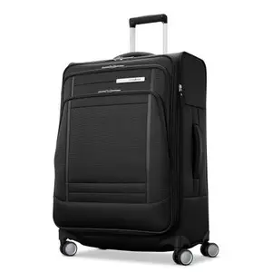 SAMSONITE Uplift Softside Expandable 25" Medium Checked Spinner Luggage - Black