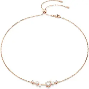 SWAROVSKI Constella Y Necklace - White/ Silver