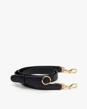 Cuyana Adjustable Leather Strap Black