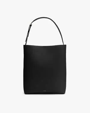 Cuyana Linea Leather Tote - Black