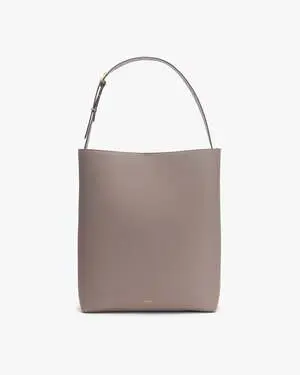 Cuyana Linea Leather Tote - Clay