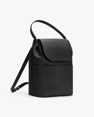 Cuyana Leather 16-inch Backpack - Black