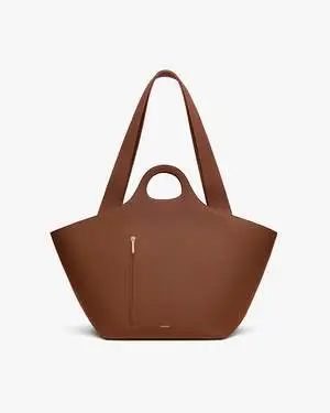Cuyana Paloma Tote Bag - Dark Chestnut