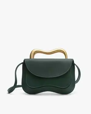 Cuyana Ola Top Handle Bag - Forest