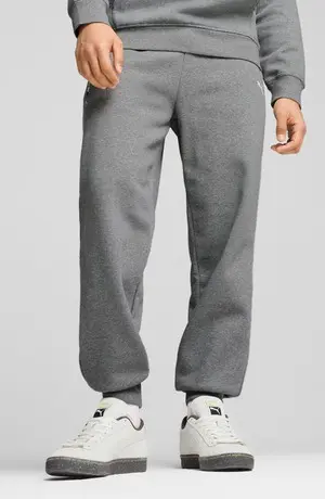 PUMA X Bmw M Motorsport Essentials Graphic Sweatpants - Medium Gray Heather