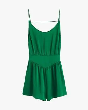 Cuyana Washable Charmeuse Sleep Jumpsuit