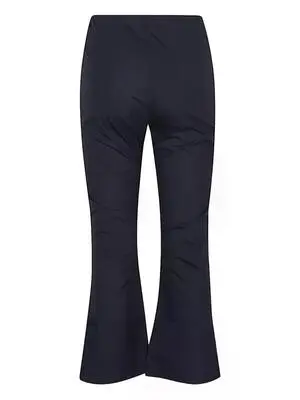 Liviana Conti Cropped Flared Trousers - Blue