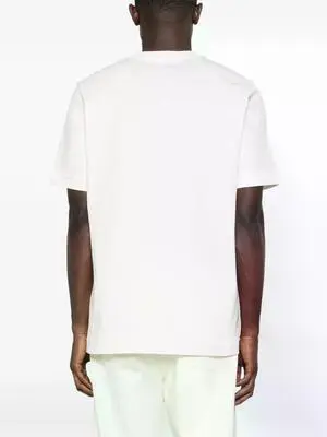 Moncler Logo-patch T-shirt - Neutrals