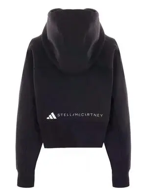 Adidas By Stella McCartney Cropped Hoodie With Drawstring