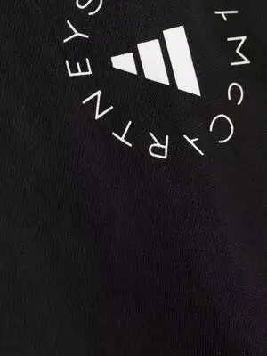 Adidas By Stella McCartney Cropped Hoodie With Drawstring
