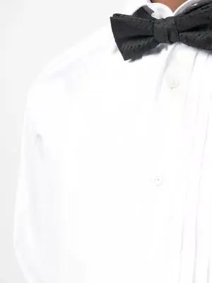 TOM FORD Pleat-detail Cotton Shirt - White