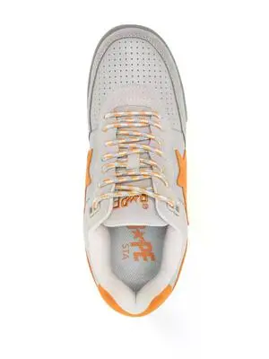 A BATHING APE Road Sta #1 Leather Sneakers