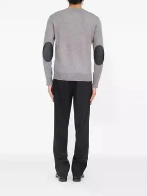 MAISON MARGIELA Crew-neck Knitted Sweater - Grey