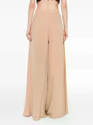 Elie Saab Silk Palazzo Pants