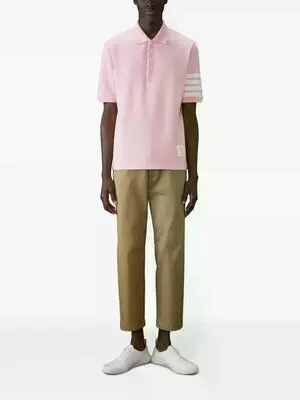Thom Browne Three-stripe Polo Shirt