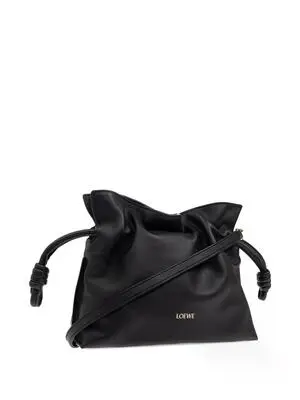 Loewe Mini Flamenco Clutch Bag - Black