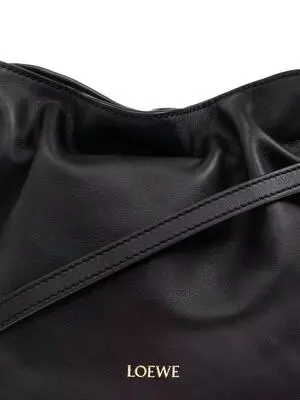 Loewe Mini Flamenco Clutch Bag - Black