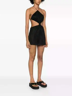 Oseree Lumière Lurex Minidress