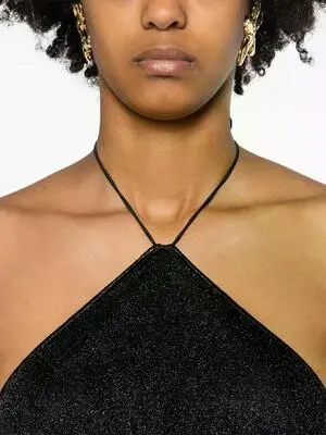 Oseree Lumière Lurex Minidress