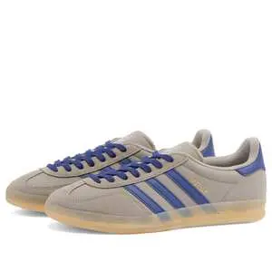 Adidas Gazelle Indoor Sneakers - Silver Pebble/victory Blue/magic Beige