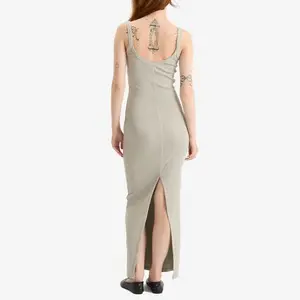 REPRESENT Initial Baby Rib Maxi Dress