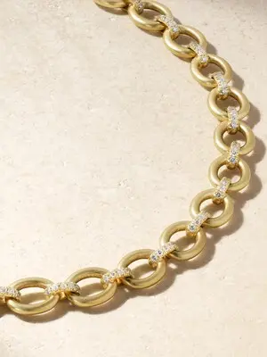 Irene Neuwirth Classic 18-karat Diamond Chain Necklace