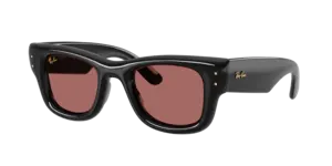 Ray-ban Wayfarer Puffer Sunglasses - Dark Violet