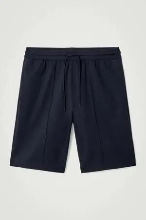 Cos Mercerized Jersey Track Shorts