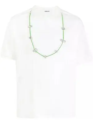 AMBUSH Stoppers Organic-cotton T-shirt - Green