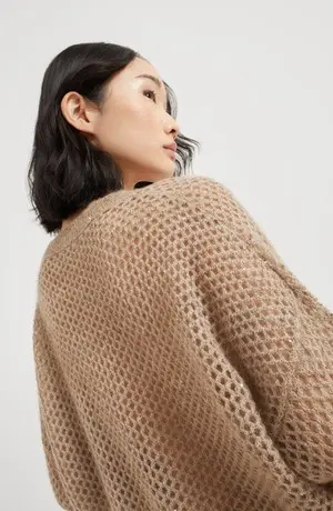 Brunello Cucinelli Mesh Sweater