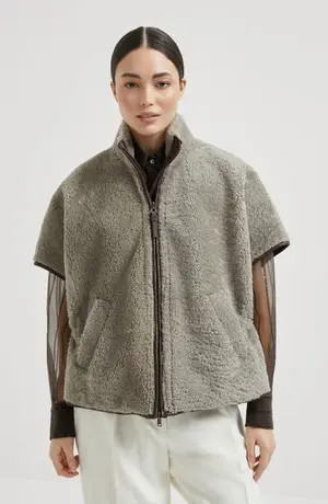 Brunello Cucinelli Shearling Jacket