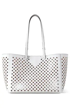 Mulberry Perforated Leather Tote