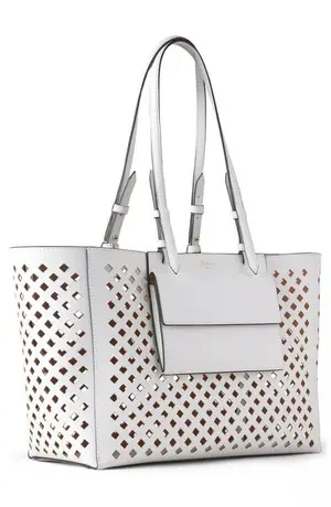 Mulberry Perforated Leather Tote