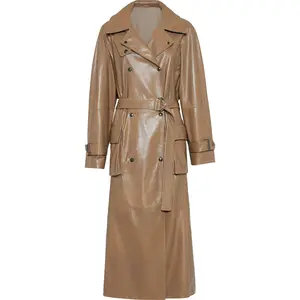 Brunello Cucinelli Leather Coats For Women