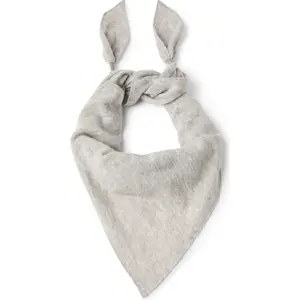 Brunello Cucinelli Scarf With Monili - Light Grey